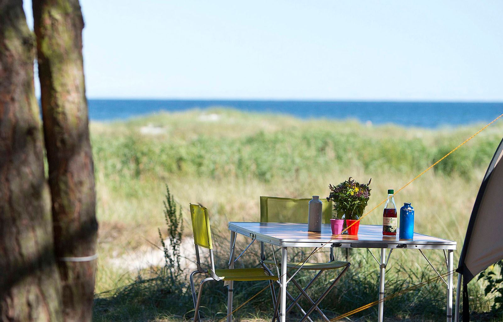 Overnatning Dueodde Familiecamping & Hostel, Camping, Dueodde, Bornholm